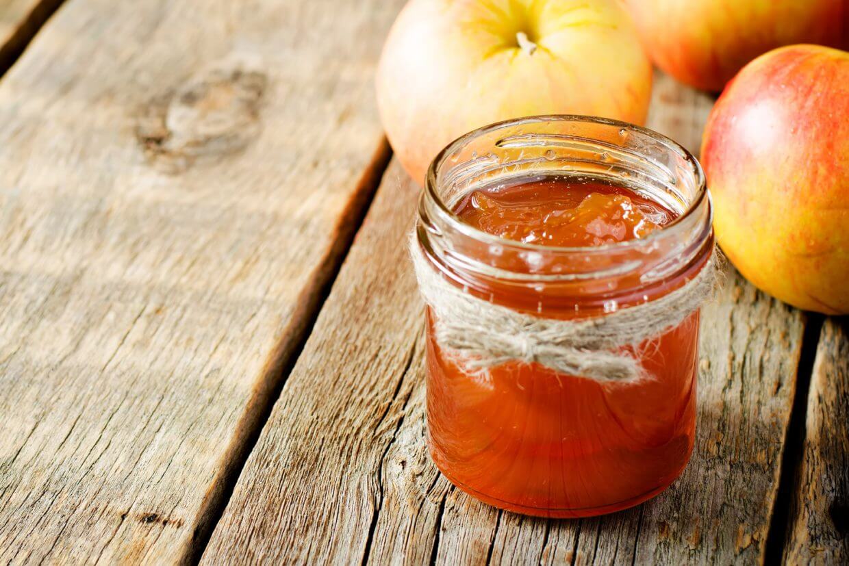 Recept: appeljam met munt